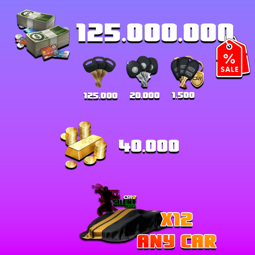 CSR2 Mods & Maxed Cars kaufen – Schnelle Lieferung | Silent-Mods ...